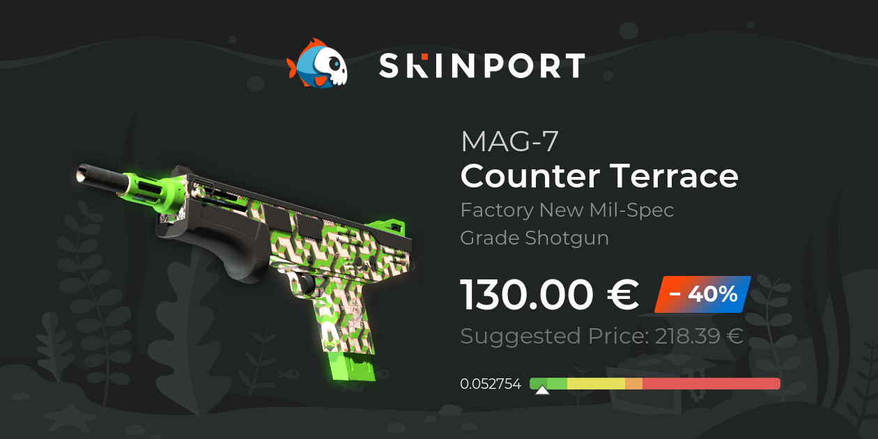 MAG-7 | Counter Terrace (Factory New) - Counter-Strike 2 - Skinport