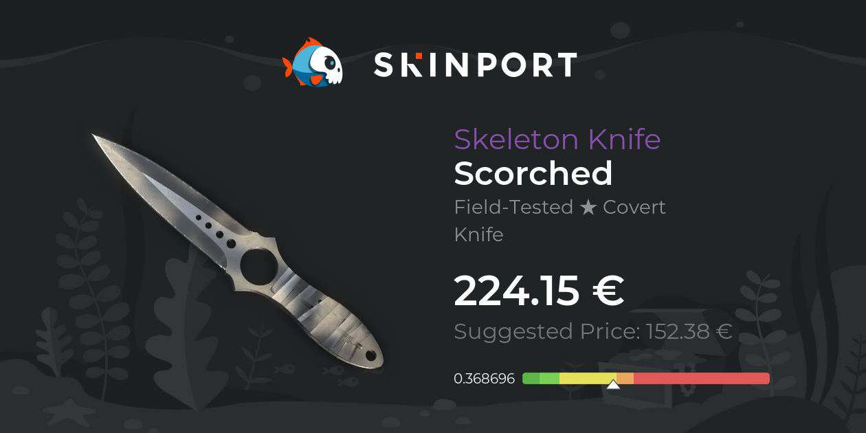Skeleton Knife | Scorched (Field-Tested) - Counter-Strike 2 - Skinport