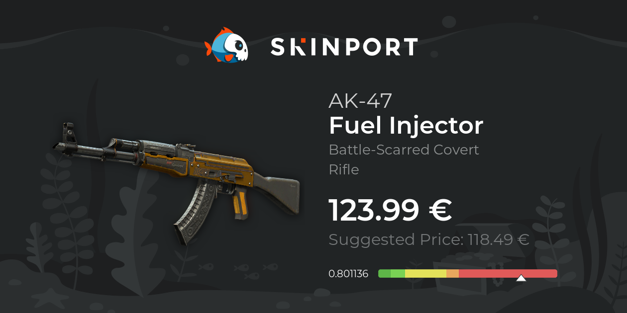 AK-47 | Fuel Injector (Battle-Scarred) - Counter-Strike 2 - Skinport