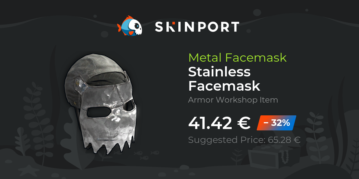 Stainless Facemask - Rust - Skinport