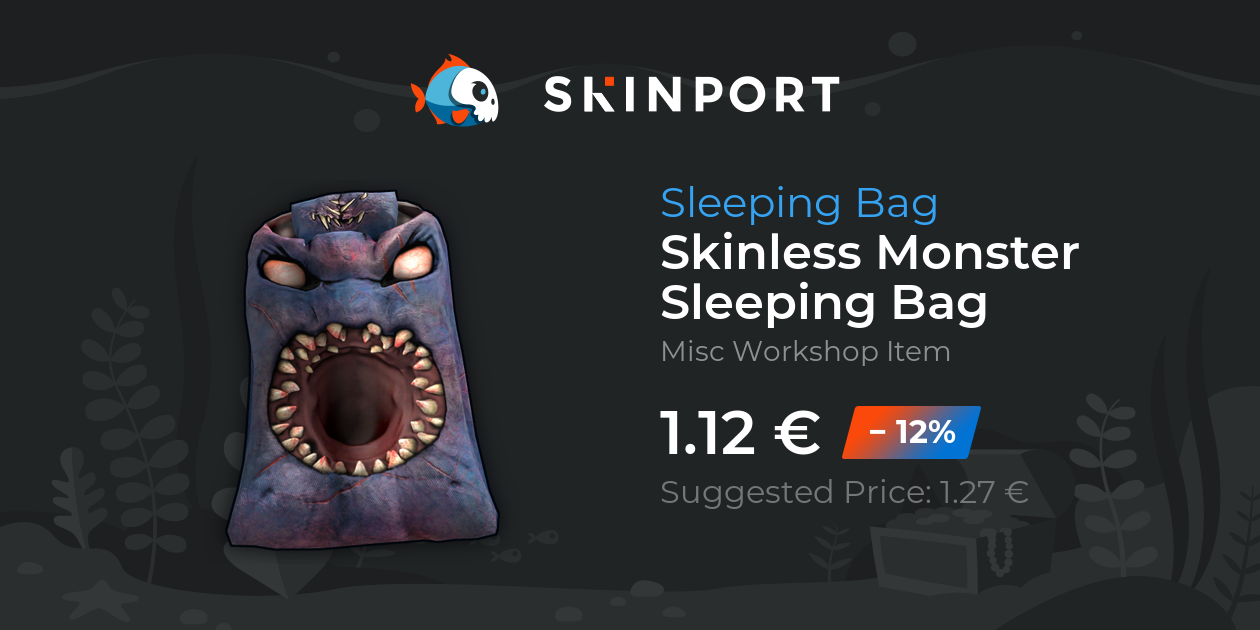 Skinless Monster Sleeping Bag - Rust - Skinport
