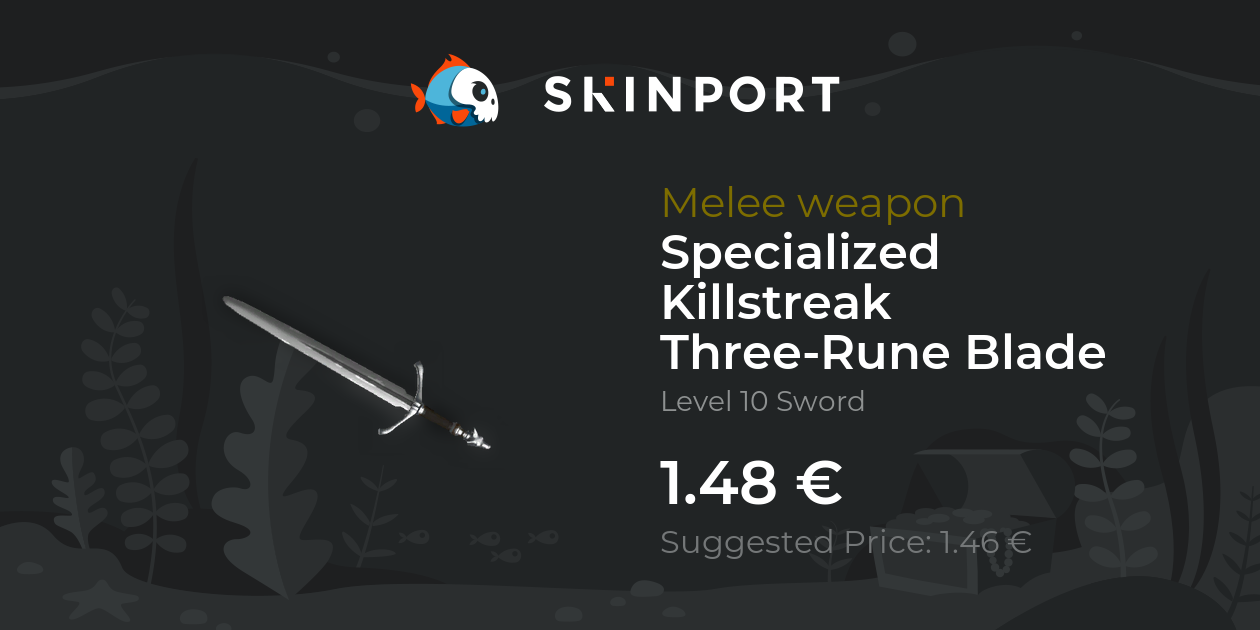 Specialized Killstreak Three-Rune Blade - Team Fortress 2 - Skinport