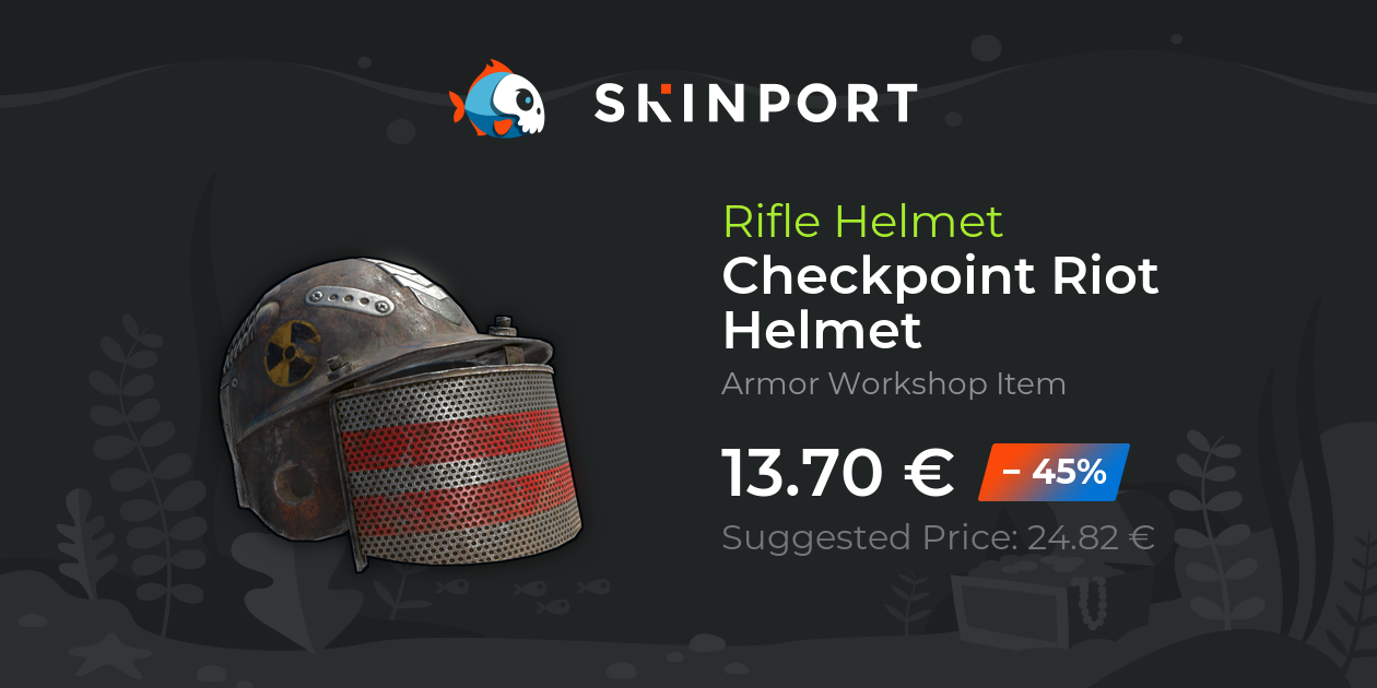 Checkpoint Riot Helmet - Rust - Skinport