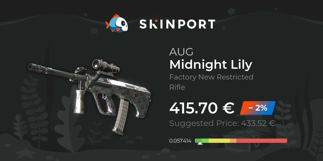 AUG | Midnight Lily (Factory New) - Counter-Strike 2 - Skinport