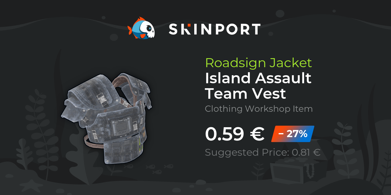 Island Assault Team Vest - Rust - Skinport