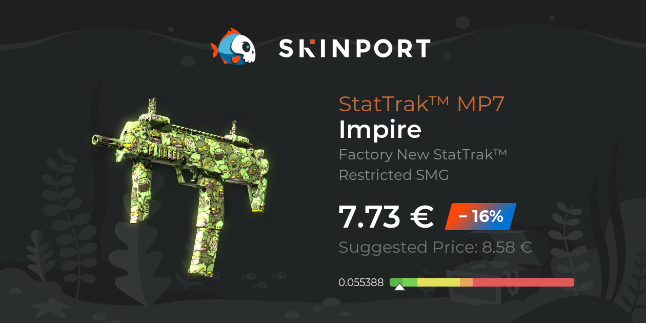 StatTrak™ MP7 | Impire (Factory New) - Counter-Strike 2 - Skinport