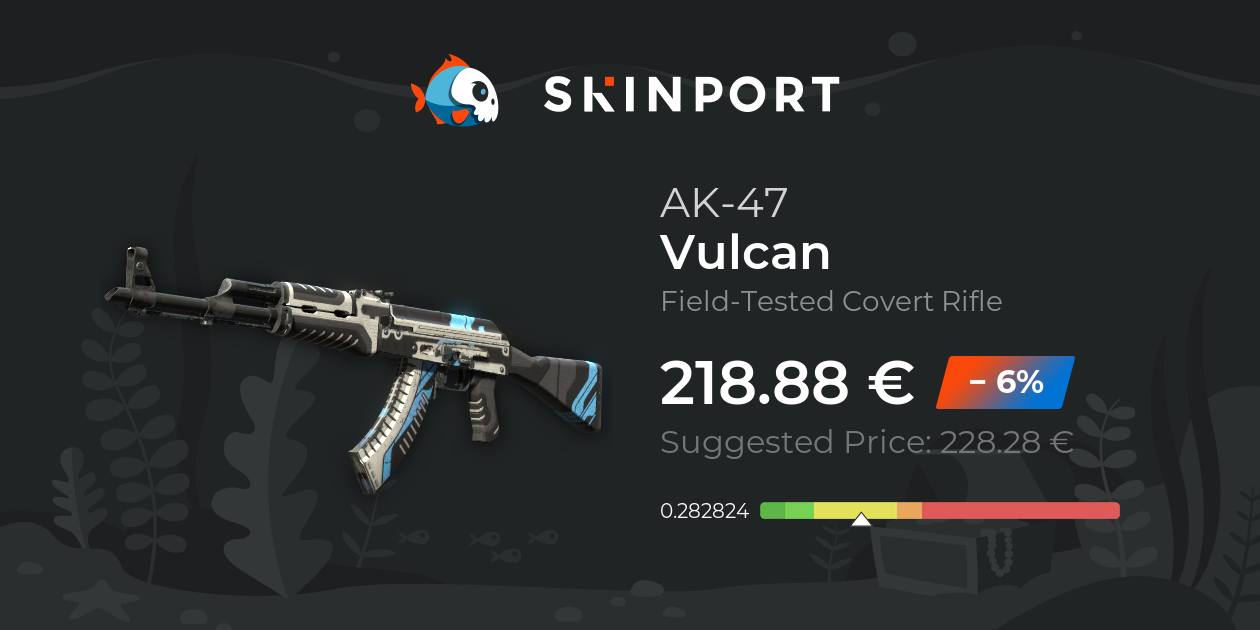 AK-47 | Vulcan (Field-Tested) - Counter-Strike 2 - Skinport