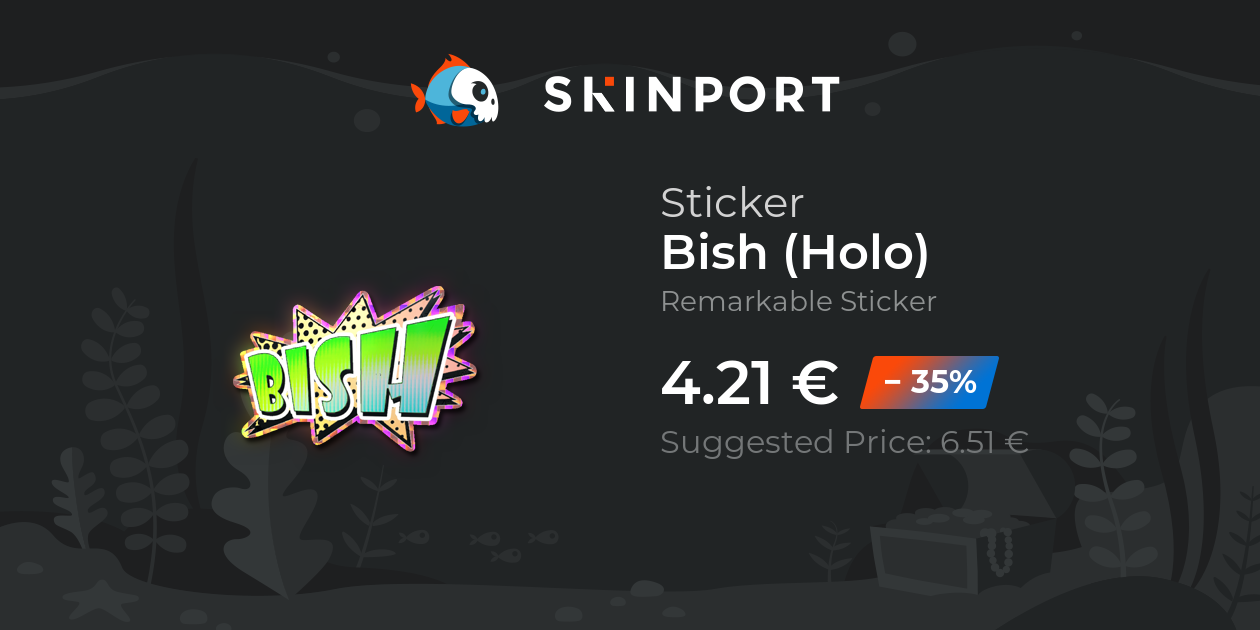 Sticker | Bish (Holo) - Counter-Strike 2 - Skinport