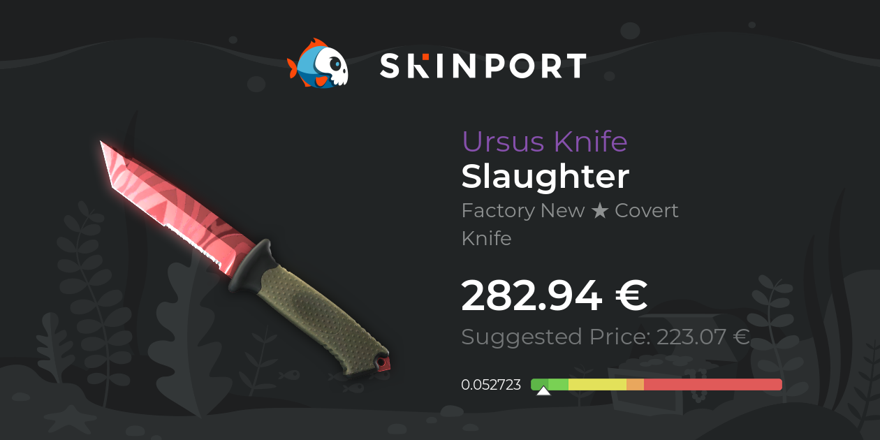 Ursus Knife | Slaughter (Factory New) - Counter-Strike 2 - Skinport