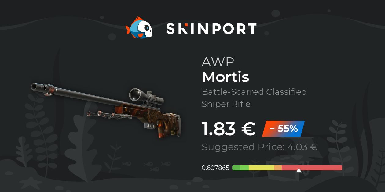 AWP | Mortis (Battle-Scarred) - Counter-Strike 2 - Skinport
