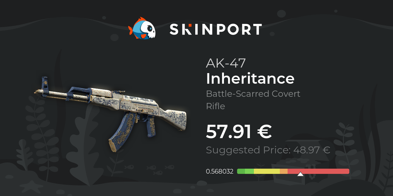 AK-47 | Inheritance (Battle-Scarred) - Counter-Strike 2 - Skinport