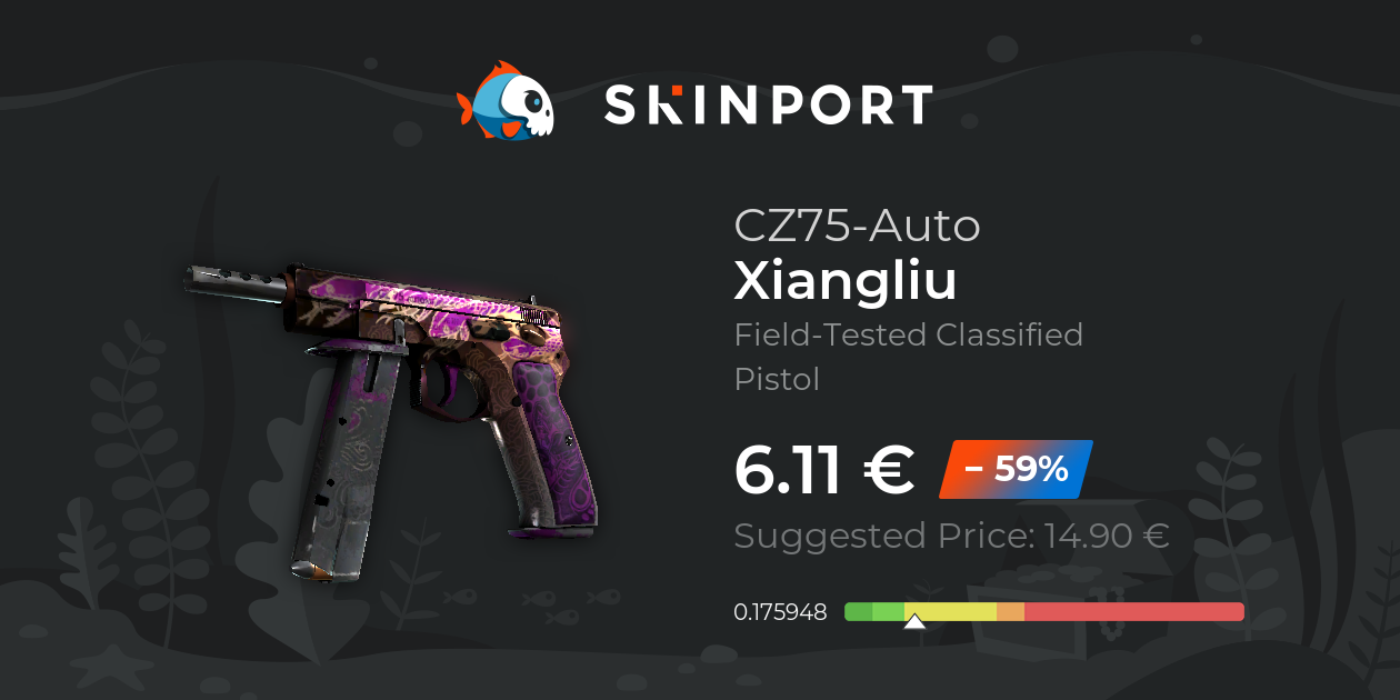 CZ75-Auto | Xiangliu (Field-Tested) - Counter-Strike 2 - Skinport