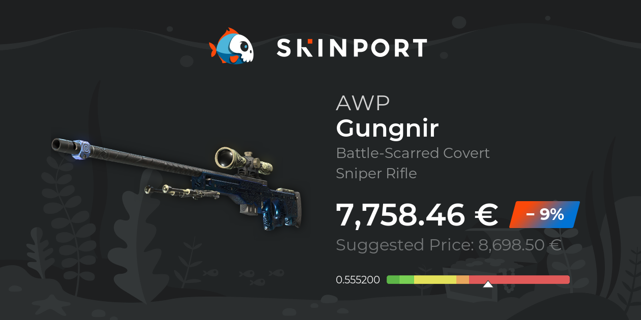 AWP | Gungnir (Battle-Scarred) - Counter-Strike 2 - Skinport