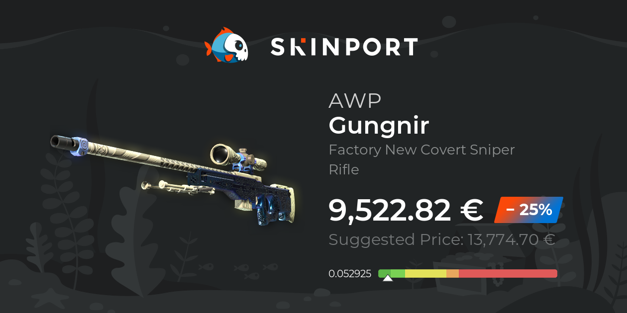 AWP | Gungnir (Factory New) - Counter-Strike 2 - Skinport