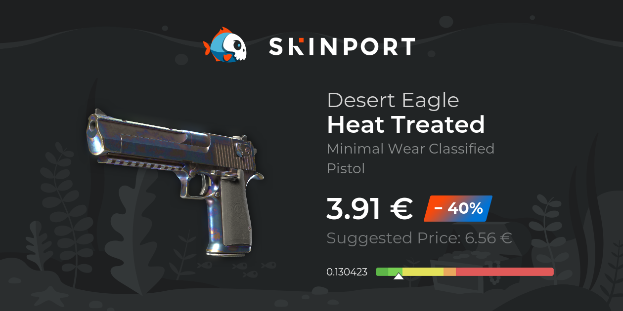 Desert Eagle | Heat Treated (Minimal Wear) - Counter-Strike 2 - Skinport