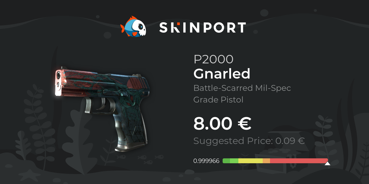 P2000 | Gnarled (Battle-Scarred) - Counter-Strike 2 - Skinport