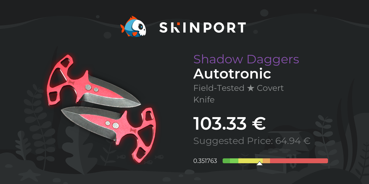 Shadow Daggers | Autotronic (Field-Tested) - Counter-Strike 2 - Skinport