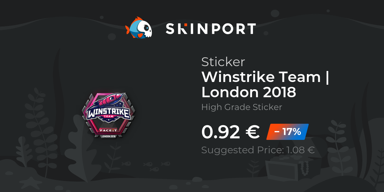 Sticker | Winstrike Team | London 2018 - Counter-Strike 2 - Skinport