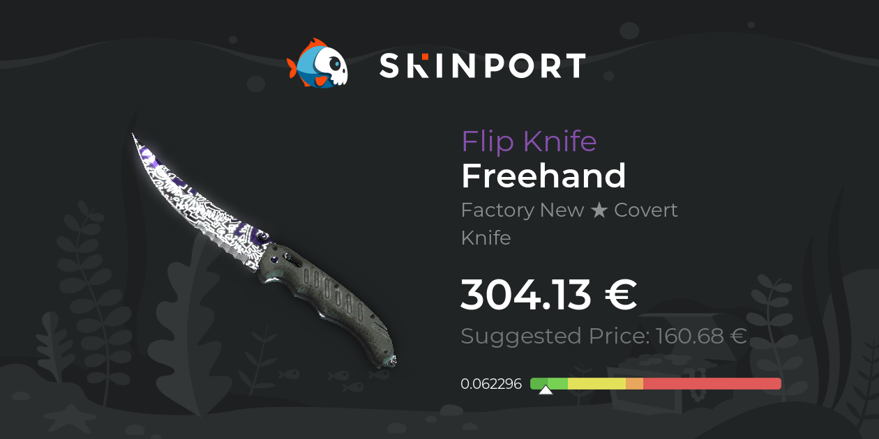 Flip Knife | Freehand (Factory New) - CS2 - Skinport