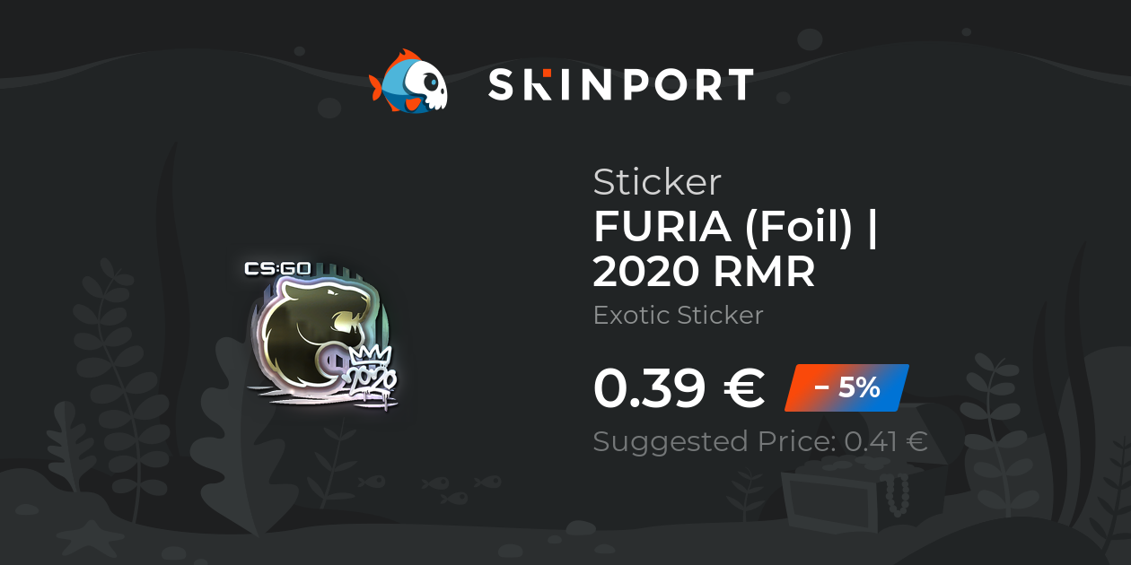 Pegatina | FURIA (reflectante) | CRM 2020 - Counter-Strike 2 - Skinport