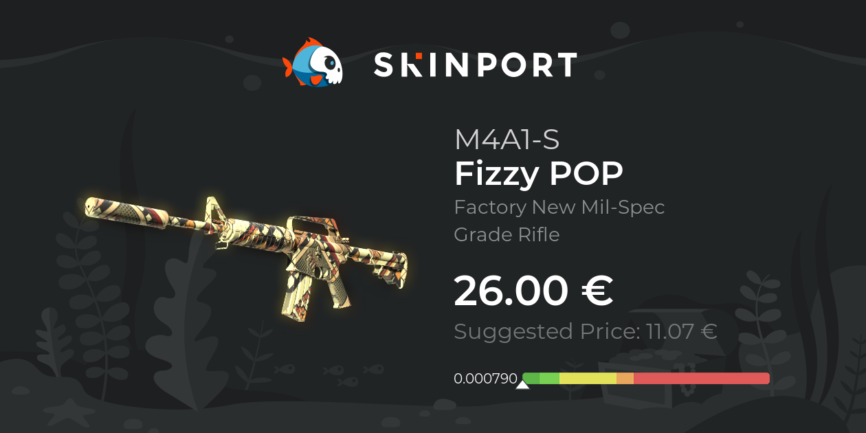 M4A1-S | Fizzy POP (Factory New) - Counter-Strike 2 - Skinport