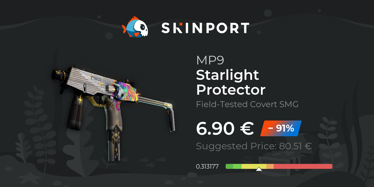 MP9 | Starlight Protector (Field-Tested) - CS:GO - Skinport