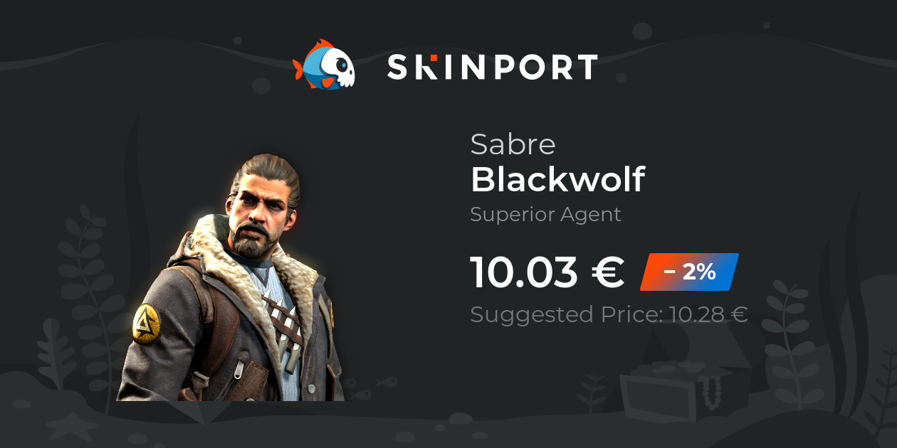 Blackwolf | Sabre - Counter-Strike 2 - Skinport