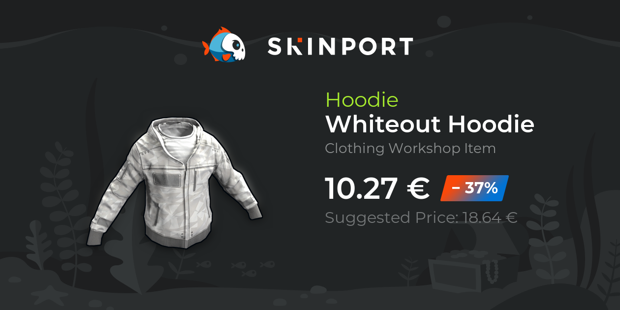 Whiteout Hoodie - Rust - Skinport