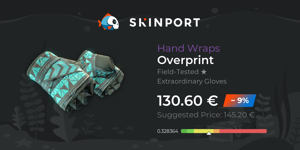 Hand Wraps | Overprint (Field-Tested) - Counter-Strike 2 - Skinport