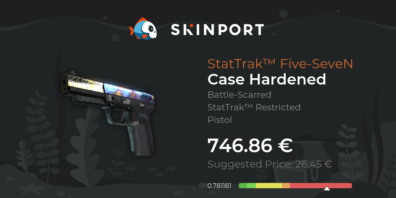 StatTrak™ Five-SeveN | Case Hardened (Battle-Scarred) - Counter-Strike ...