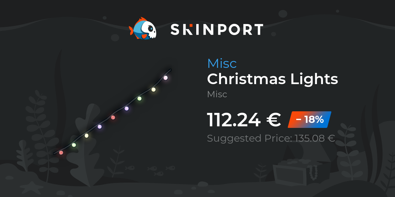 Christmas Lights - Rust - Skinport