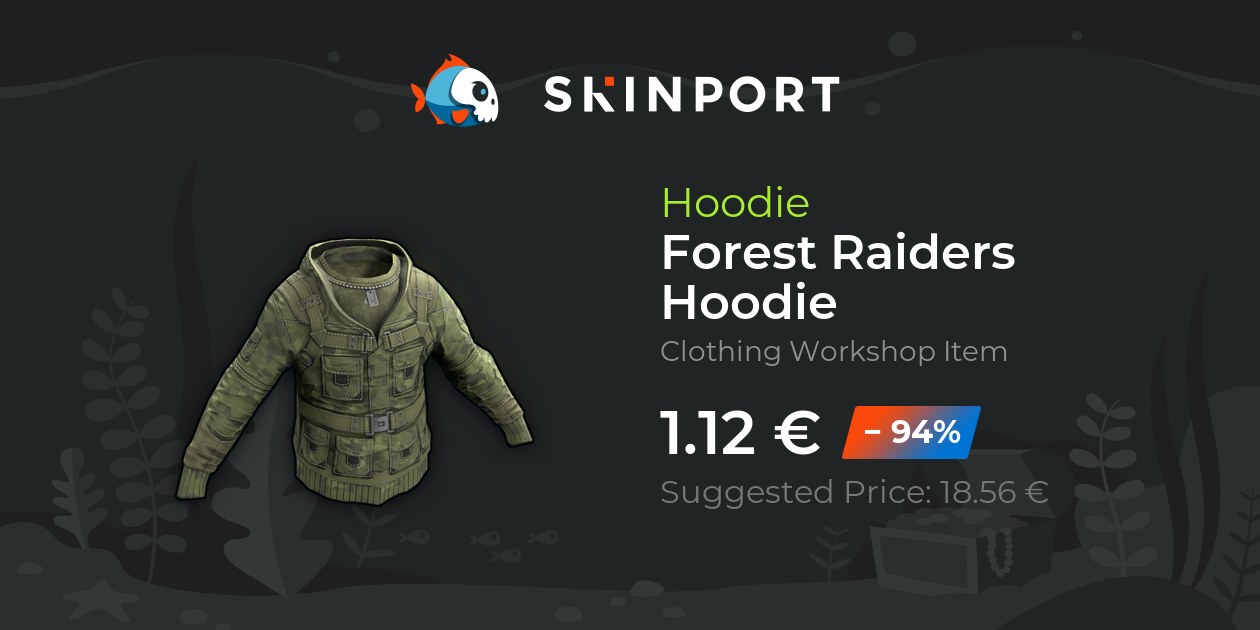 Forest Raiders Hoodie - Rust - Skinport
