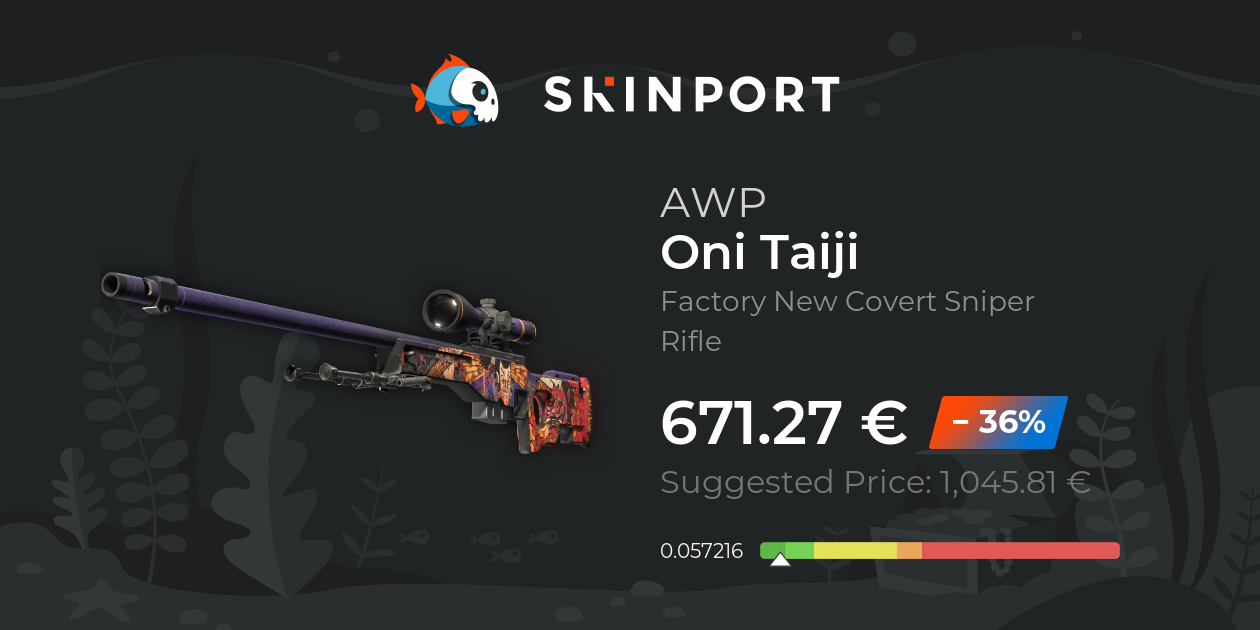 AWP | Oni Taiji (Neuve) - Counter-Strike 2 - Skinport