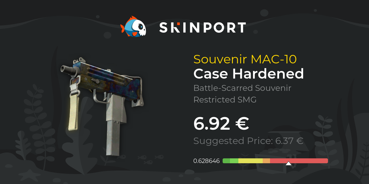 Souvenir MAC-10 | Case Hardened (Battle-Scarred) - Counter-Strike 2 ...