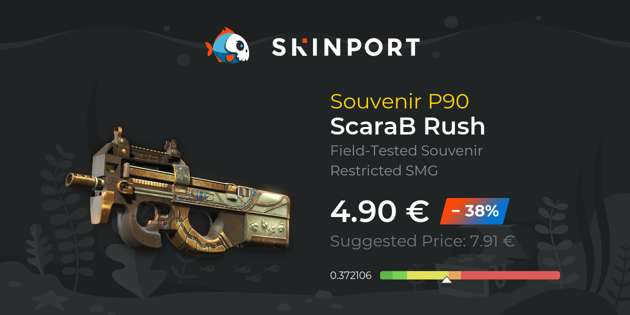 Hatıra P90 | ScaraB Rush (Görevde Kullanılmış) - Counter-Strike 2 ...