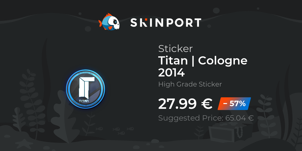 Sticker | Titan | Cologne 2014 - Counter-Strike 2 - Skinport