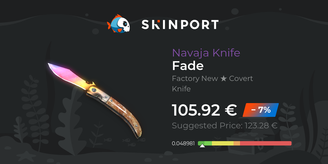 Navaja Knife | Fade (Factory New) - Counter-Strike 2 - Skinport