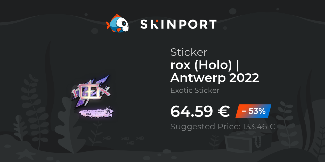 Sticker | rox (Holo) | Antwerp 2022 - Counter-Strike 2 - Skinport