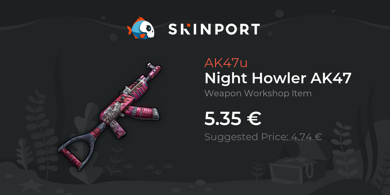 Night Howler AK47 - Rust - Skinport