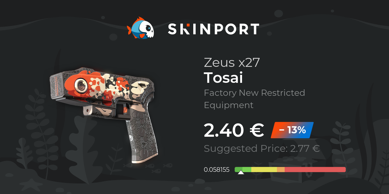 Zeus x27 | Tosai (Factory New) - Counter-Strike 2 - Skinport