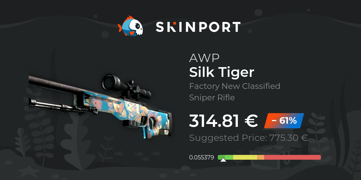 AWP | Silk Tiger (Factory New) - CS2 - Skinport