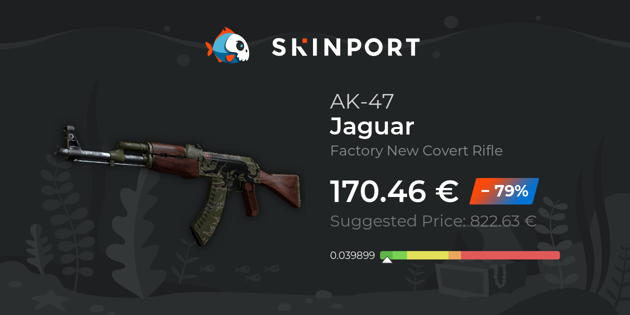 AK-47 | Jaguar (Factory New) - CS2 - Skinport