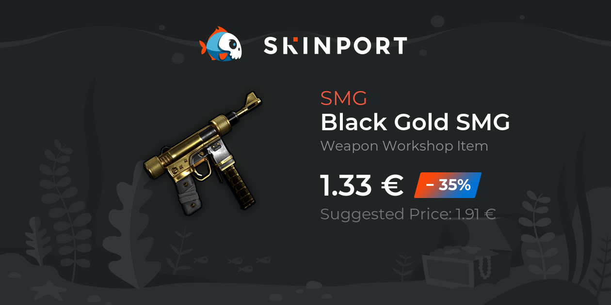 Black Gold SMG - Rust - Skinport