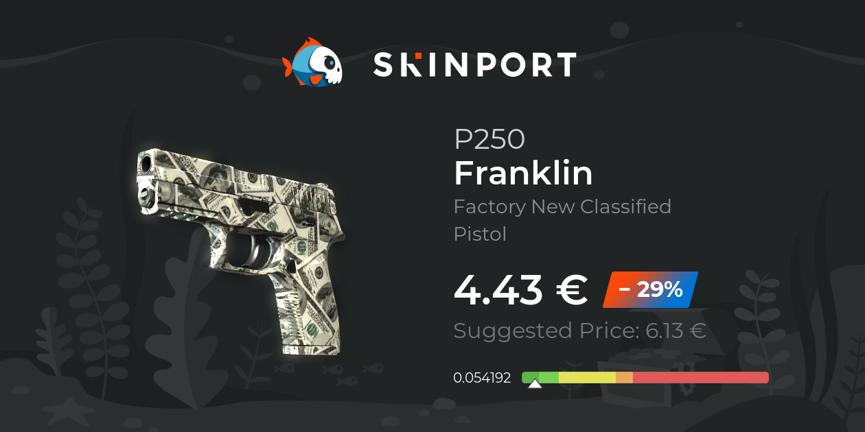 P250 | Franklin (Factory New) - Counter-Strike 2 - Skinport