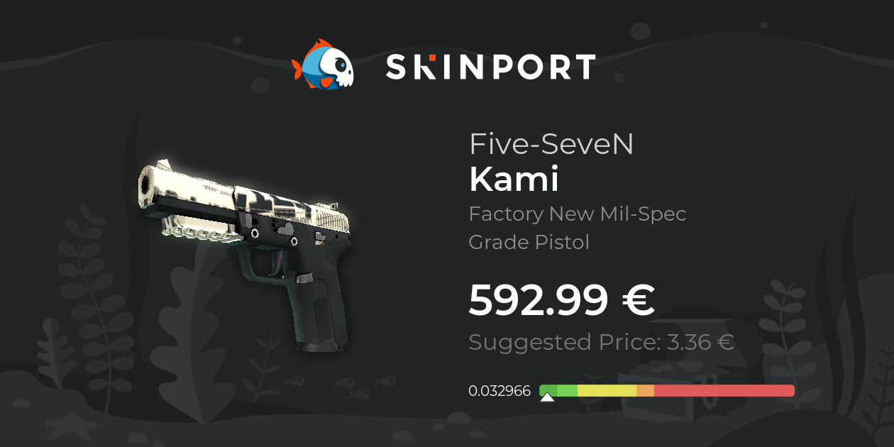 Five-SeveN | Kami (Factory New) - CS:GO - Skinport