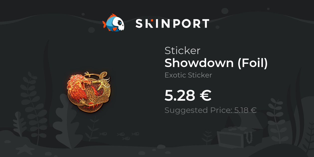Sticker | Showdown (Foil) - Counter-Strike 2 - Skinport