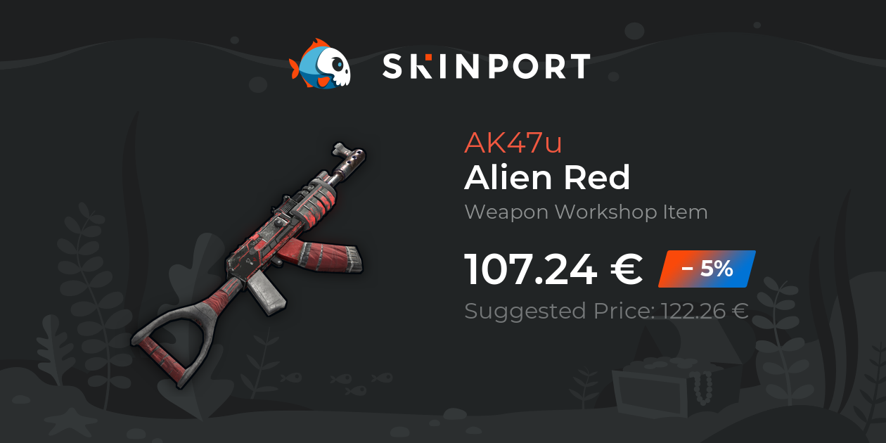 Alien Red - Rust - Skinport