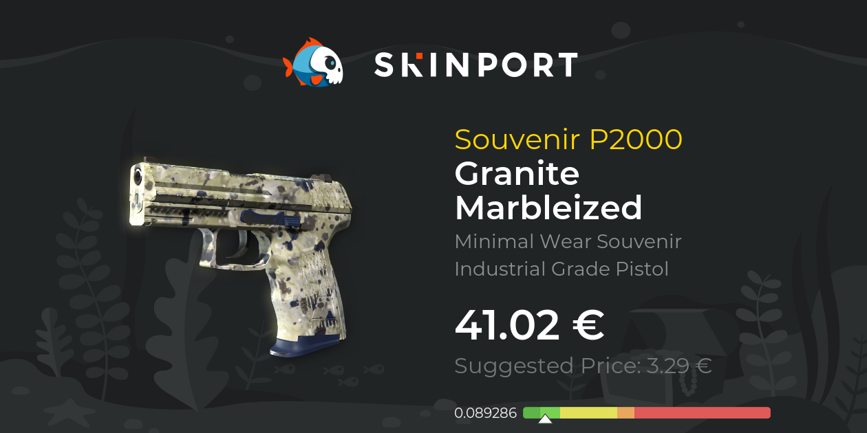 Souvenir P2000 | Granite Marbleized (Minimal Wear) - Counter-Strike 2 ...