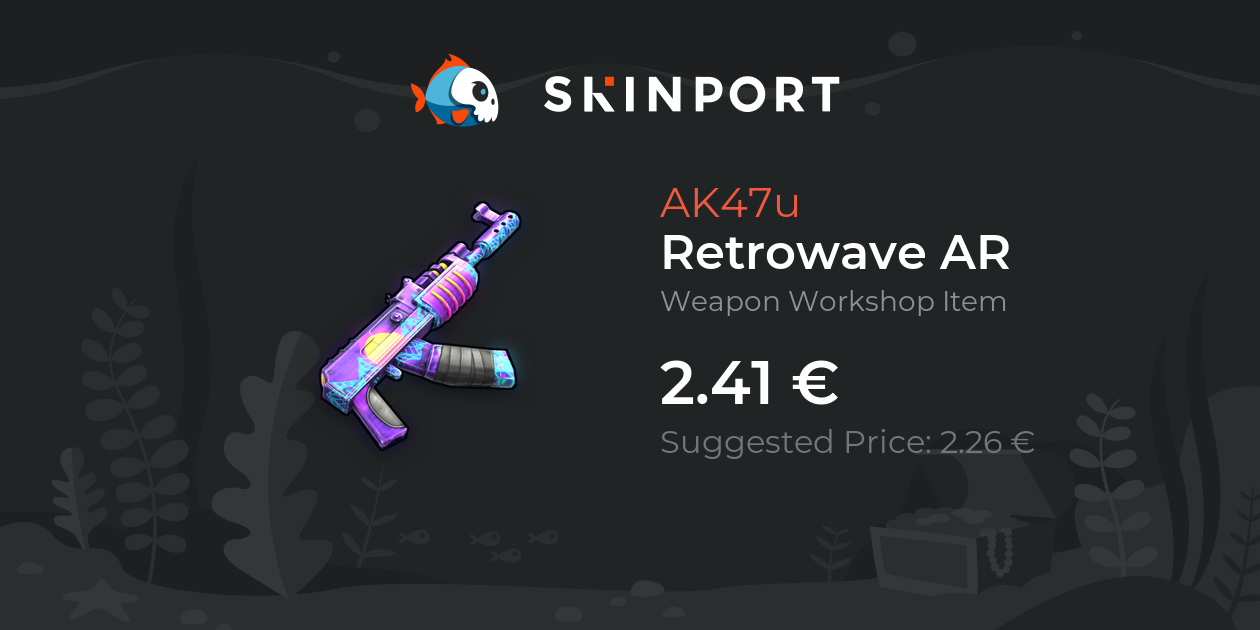 Retrowave AR - Rust - Skinport