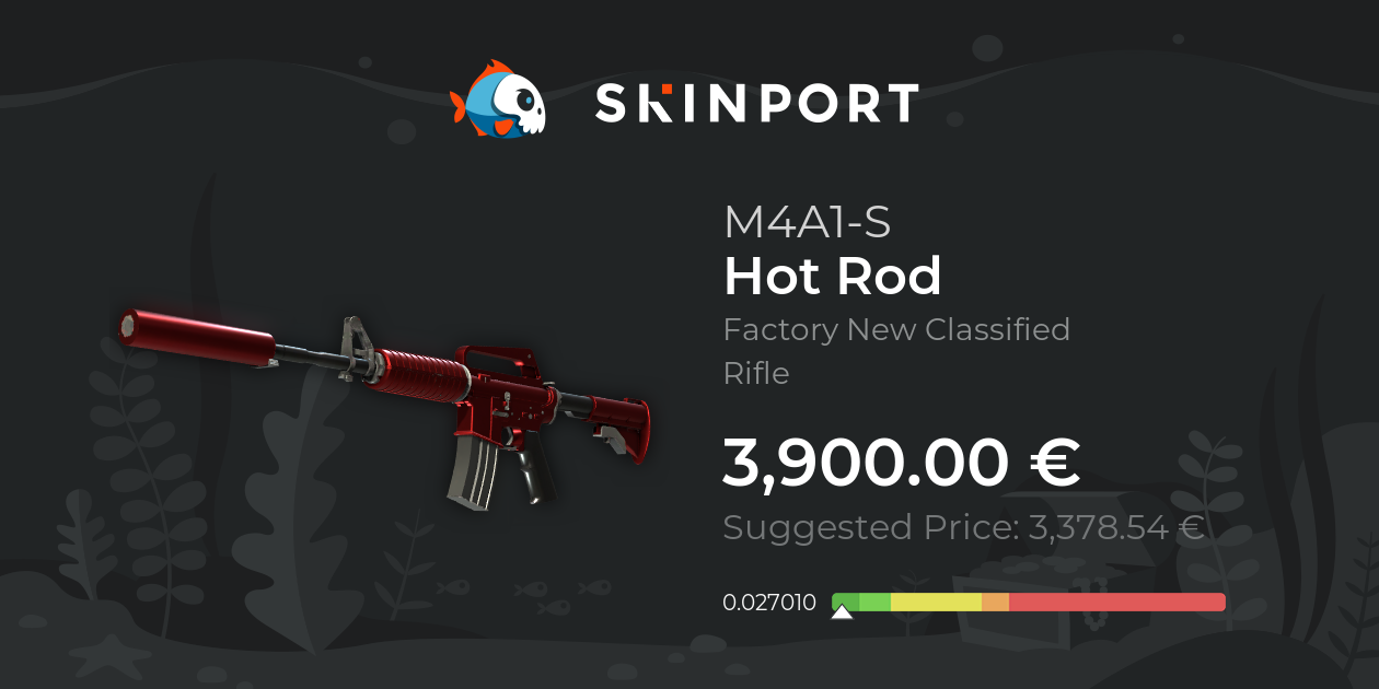 M4A1-S | Hot Rod (Factory New) - Counter-Strike 2 - Skinport